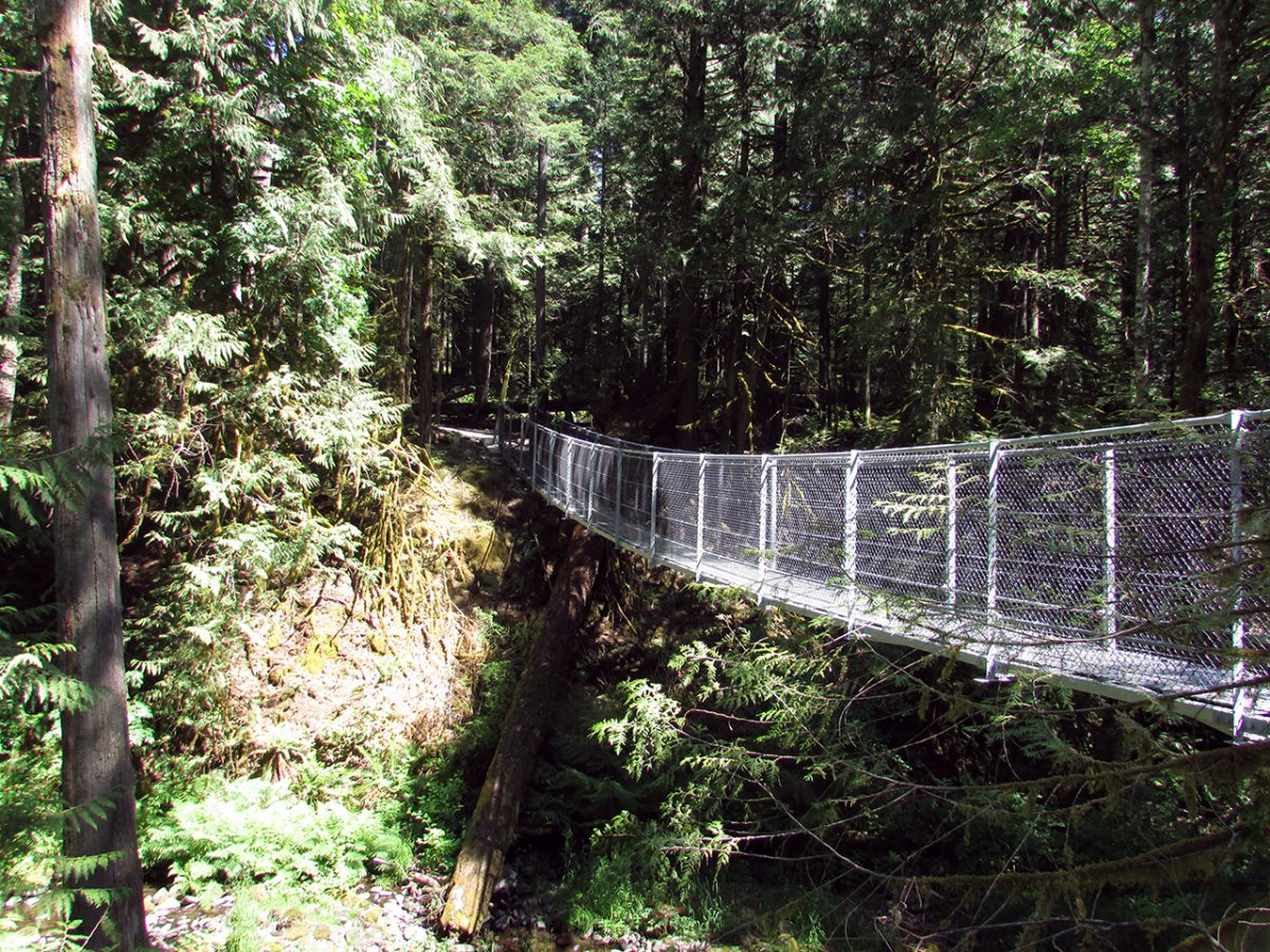 Sections step-by-step - Vancouver Island Trail